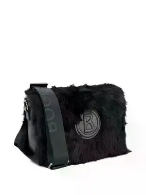 Bogner Logo-patch Faux-fur Shoulder Bag