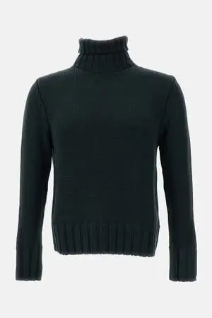 CUSTOMER LOVERS Maglione Lupetto In Lana - Green