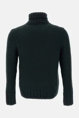 CUSTOMER LOVERS Maglione Lupetto In Lana - Green