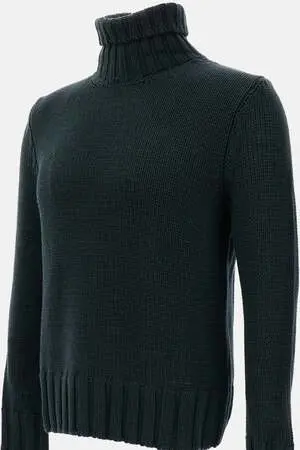 CUSTOMER LOVERS Maglione Lupetto In Lana - Verde