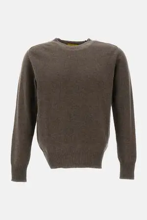 CUSTOMER LOVERS Maglione Girocollo In Cashmere - Grigio