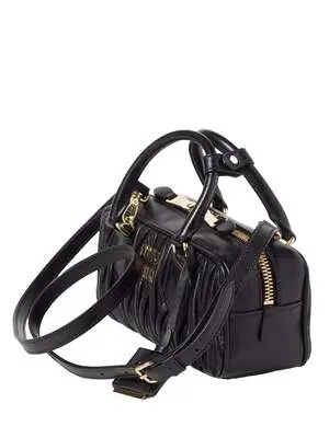 Miu Miu Arcadie Regular Matelassé Nappa Leather Bag