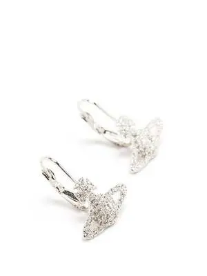 VIVIENNE WESTWOOD Grace Orb Crystal Drop Earrings