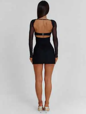 OUTCAST Niki Long Sleeve Mini Dress
