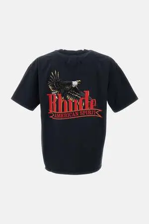 Rhude Maglietta American Spirit Pocket Tee - Black