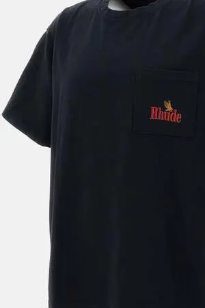 Rhude Maglietta American Spirit Pocket Tee - Black