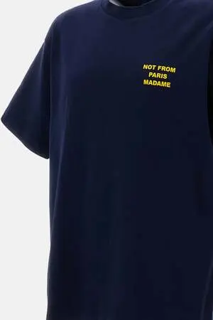 Drole De Monsieur Bold Slogan T-shirt