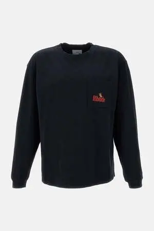 Rhude Maglia A Maniche Lunghe American Spirit Pocket - Nero