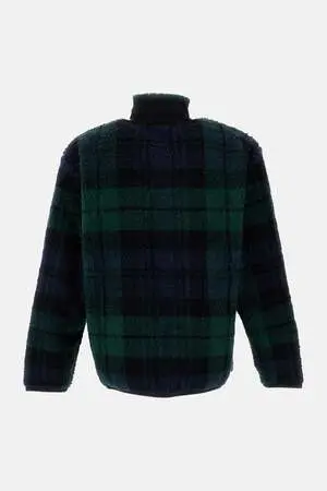 Polo Ralph Lauren Felpa Con Zip In Pile A Quadri
