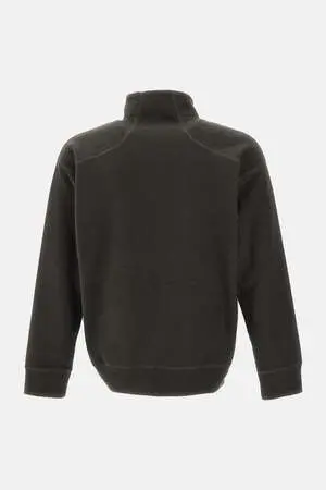 AND WANDER Giacca Pile Con Zip - Grigio
