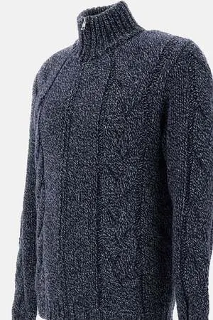 CUSTOMER LOVERS Giacca Cardigan Con Zip - Blu