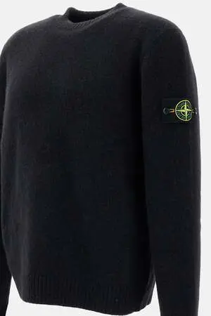 Stone Island Maglione Girocollo - Black