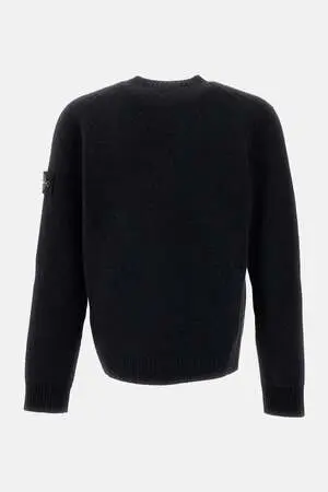 Stone Island Maglione Girocollo - Black