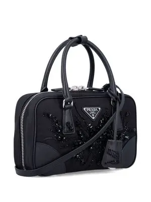 Prada Re-edition 1978 Embellished Two-handle Bag