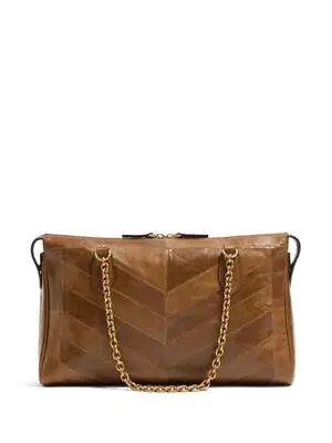 Valentino Garavani Panthea Shoulder Bag In Nappa Leather With Chevron Pattern