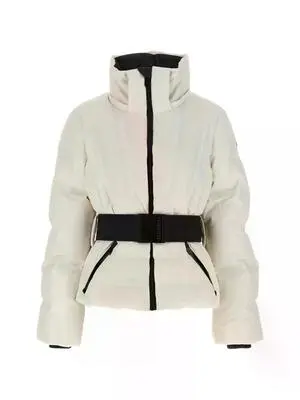 Goldbergh Umi Embossed Belted Ski Jacket - White