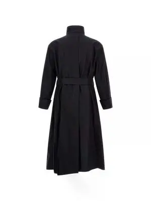 Issey Miyake Shell Asymmetrical Trench Coat