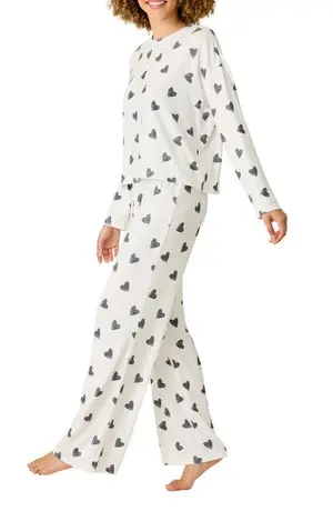 PJ Salvage Butter Pajamas - Ivory
