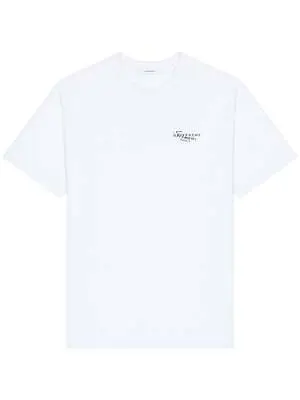 Givenchy Stamp Print Cotton T-shirt - White