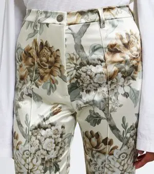 Acne Studios Floral Jersey Slim Pants