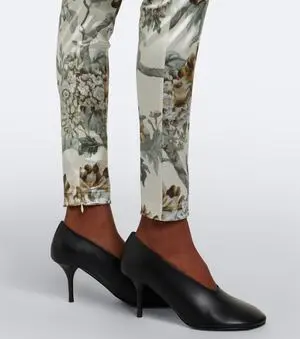 Acne Studios Floral Jersey Slim Pants
