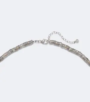 SYDNEY EVAN 14kt Gold Beaded Necklace With Quartz And Diamonds