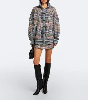 Missoni Zigzag Cotton And Wool-blend Cardigan
