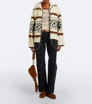 MARANT ETOILE Luka Teddy Jacket