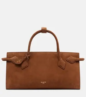 Alaïa Alaïa Le Teckel Small Leather Top-handle Bag Brown