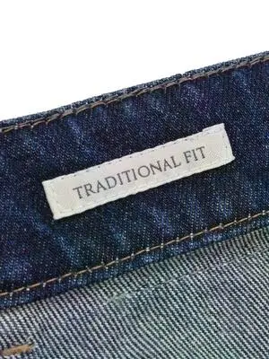 Brunello Cucinelli Faded Straight-leg Jeans