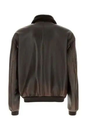 Prada Dark Shearling Jacket