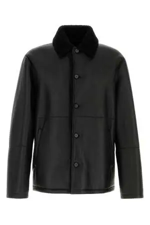 JIL SANDER Shearling Jacket - Black