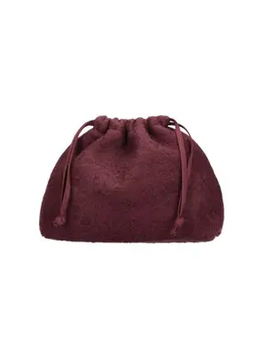 THE FRANKIE SHOP Small Pouch “morgan” Red