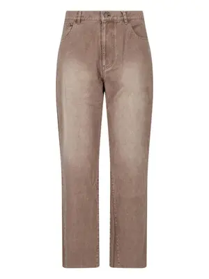 TONYWACK Flared Jeans "re-cut - Brown