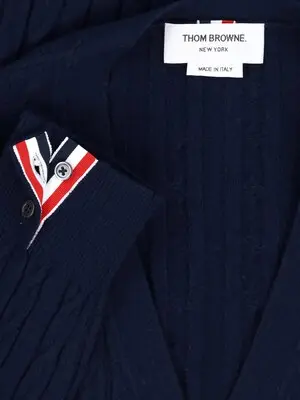 Thom Browne Cardigan “4-bars - Blue