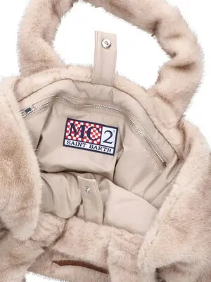 MC2 SAINT BARTH Tote Bag “colette Soft Fur - Multi
