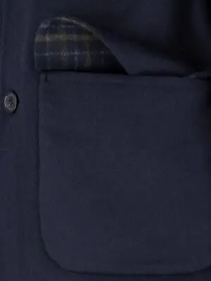 Paul Smith Jacket With Buttons In Wool Blend