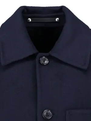 Paul Smith Jacket With Buttons In Wool Blend
