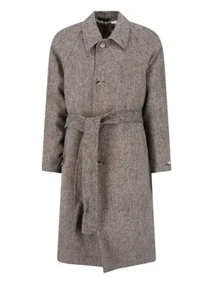 Paul Smith Coat In "harris Tweed