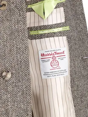 Paul Smith Coat In "harris Tweed