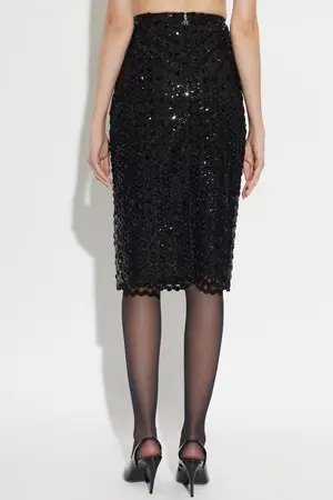 ROTATE BY BIRGER CHRISTENSEN Sequin Skirt