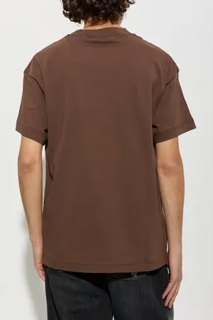 Palm Angels Printed Cotton T-shirt