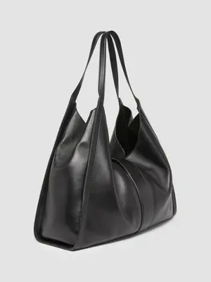 Balmain Tassel Large Leather Hobo Bag