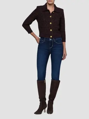 L'Agence Morrigan Tweed Stitch Cardigan