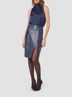NICHOLAS THE LABEL Maeve Removable Scarf Top