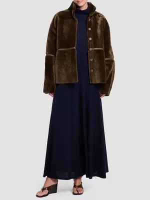 TWP Big Sky Reversible Leather-shearling Jacket