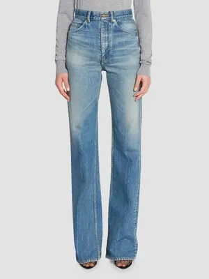Saint Laurent 70's Authentic Medium Denim Jeans