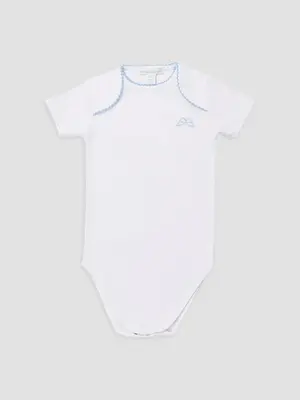 MARIE-CHANTAL Baby's 7-piece Picot Pima Cotton Bodysuit Set