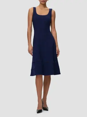 Herve Leger Zinnia Stretch Crepe Midi-dress