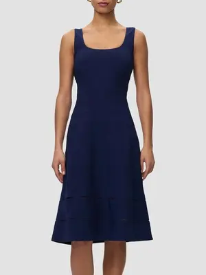 Herve Leger Zinnia Stretch Crepe Midi-dress